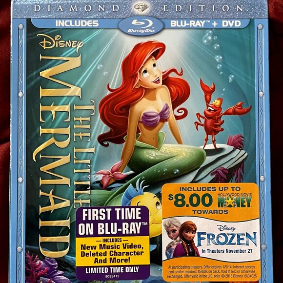 Disney | Media | Disneys The Little Mermaid Diamond Edition 2 Disks ...
